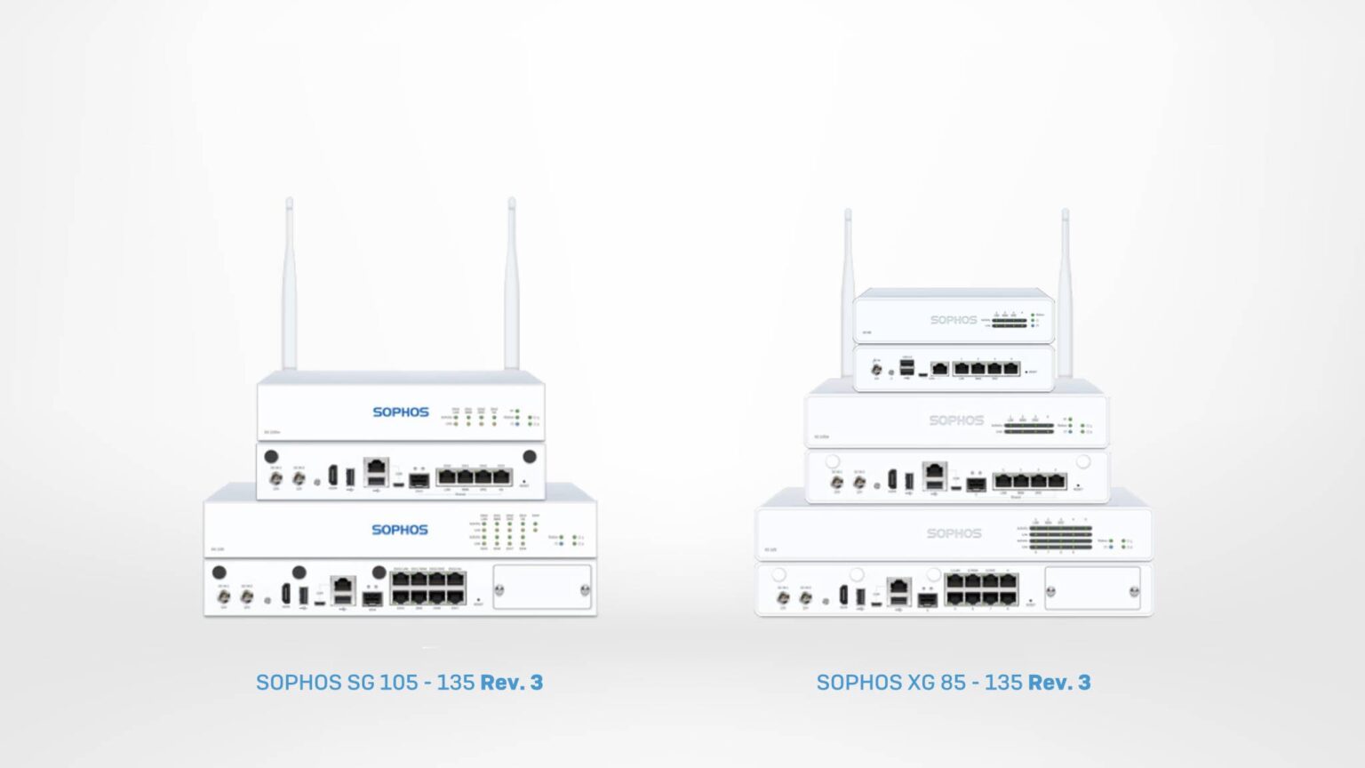 Sophos Firewall Rev. 3 - SG/XG 85-135 completely revised