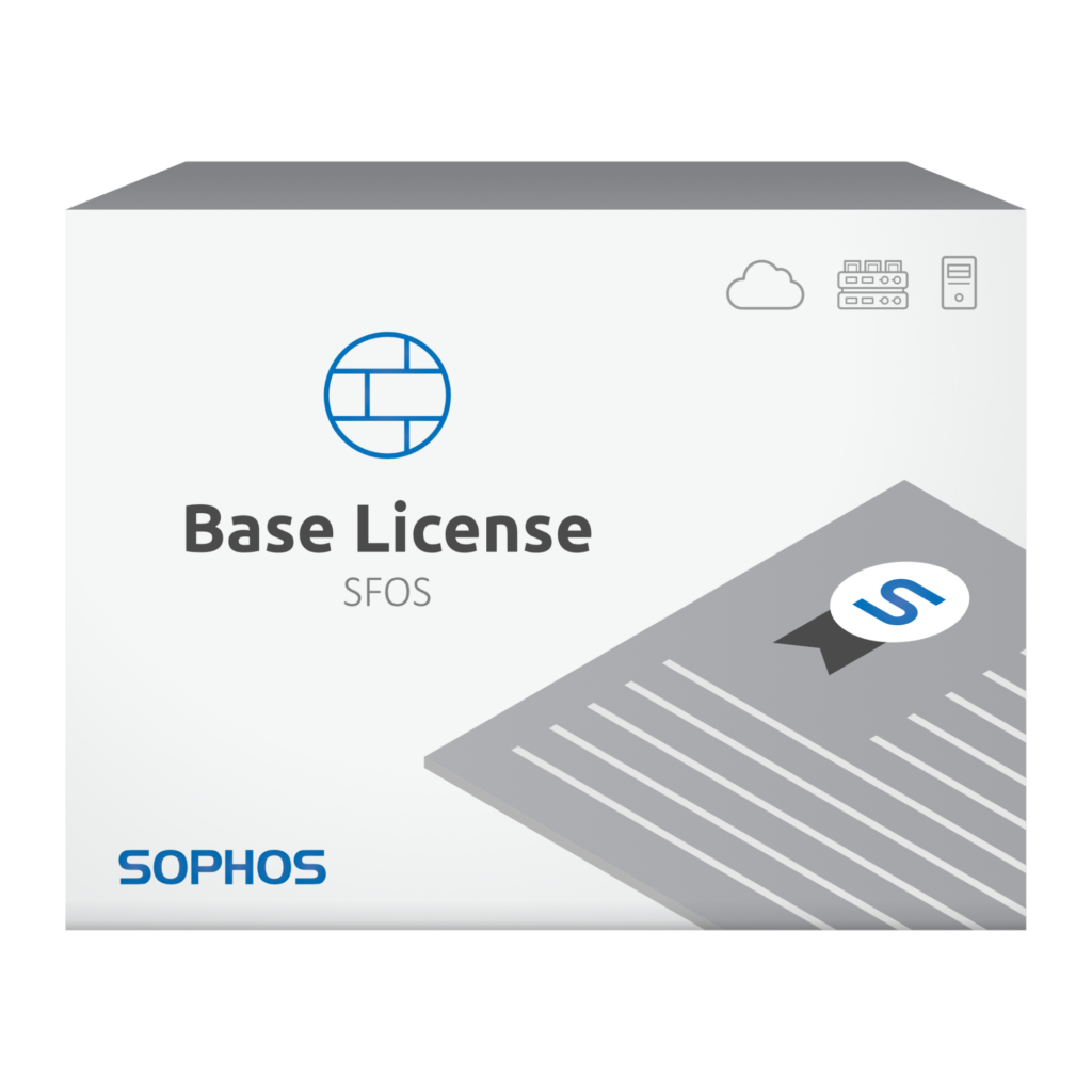 Sophos SW/Virtual Appliance Base License - 6 CORES & 8GB RAM - Avanet