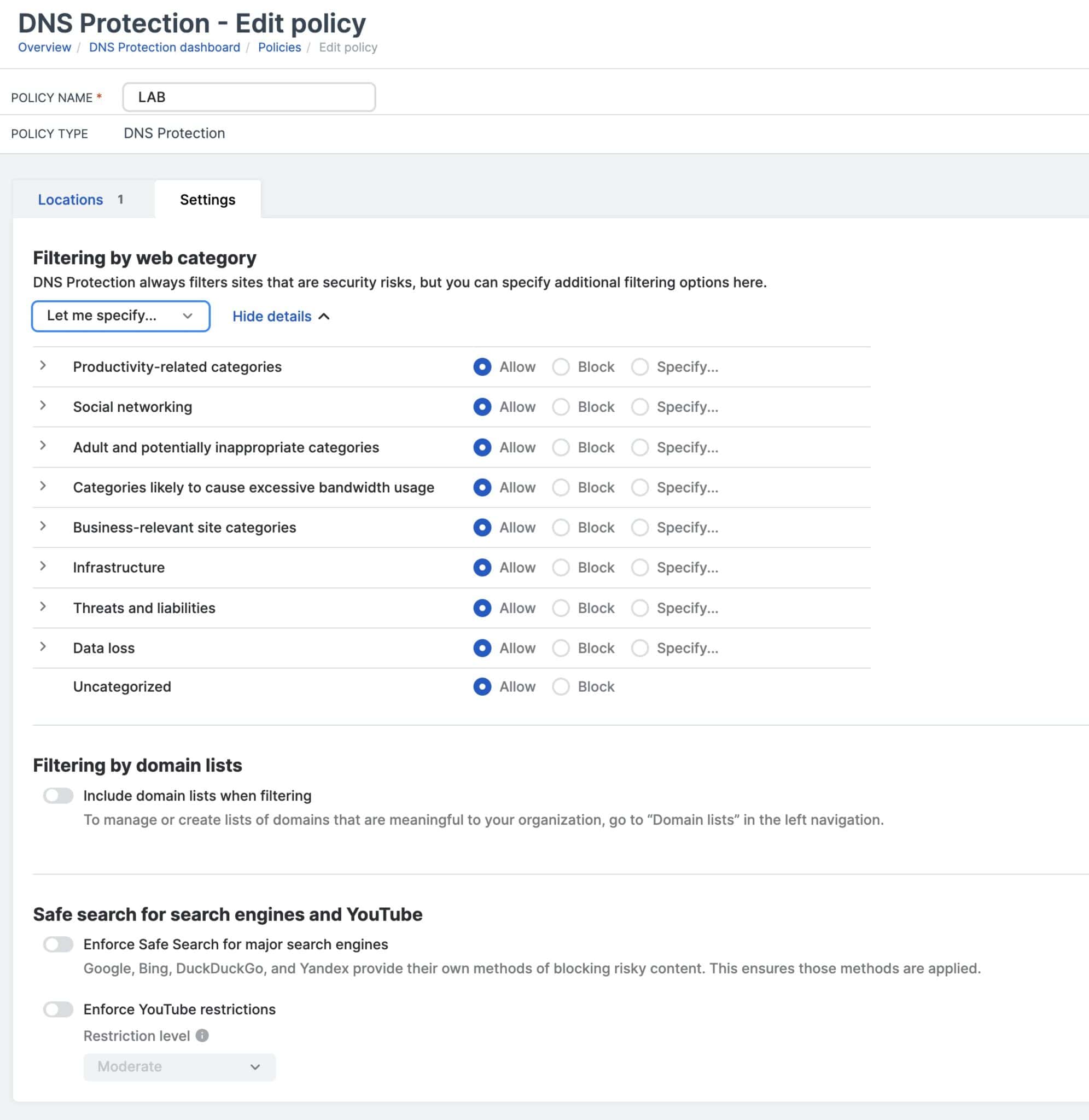 Sophos DNS Protection – Free in Xstream Protection