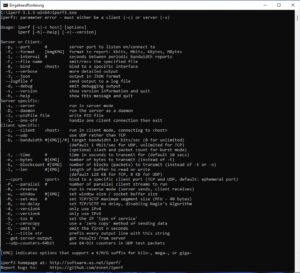 Sophos Firewall Troubleshooting Iperf Speedtest