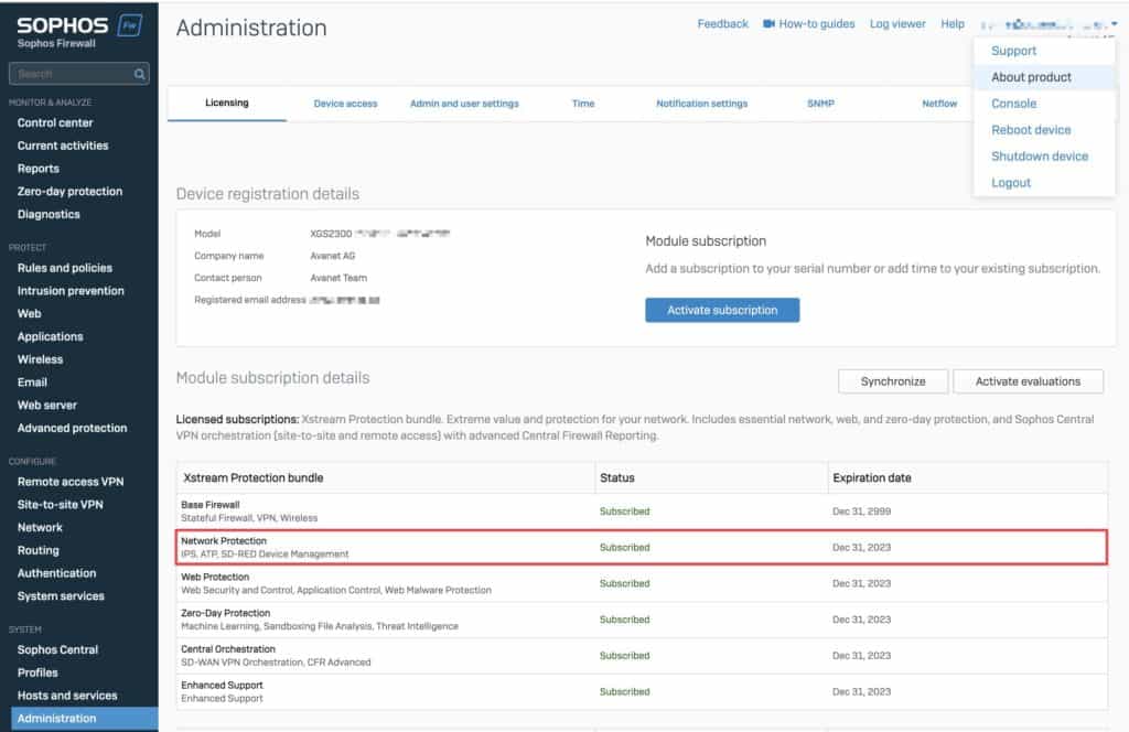 Sophos Network Protection pronto será obligatorio para la gestión de RED