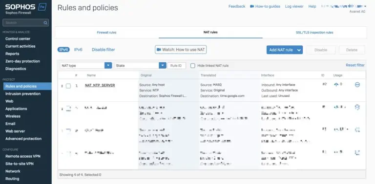 Set up Sophos Firewall as NTP server Set up Sophos Firewall as NTP server