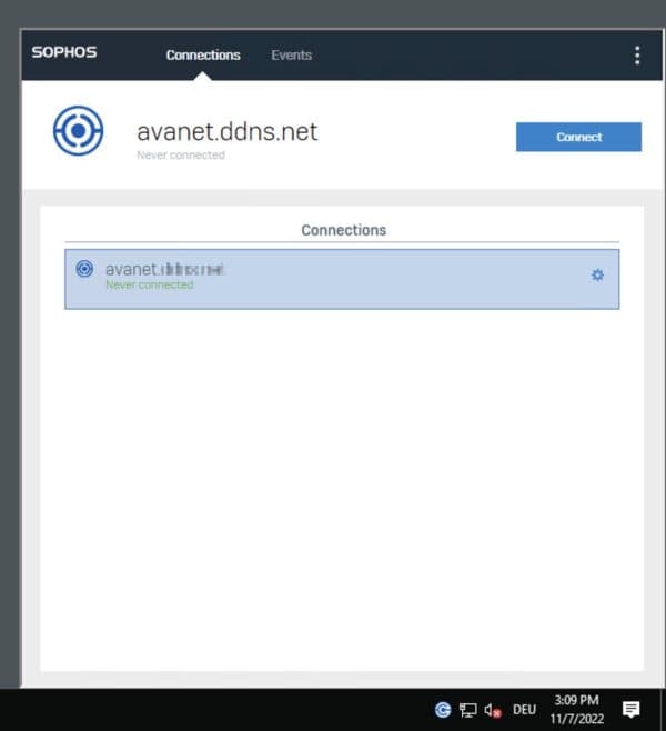 Instalar Sophos Connect SSL VPN Client (Windows) - SFOS