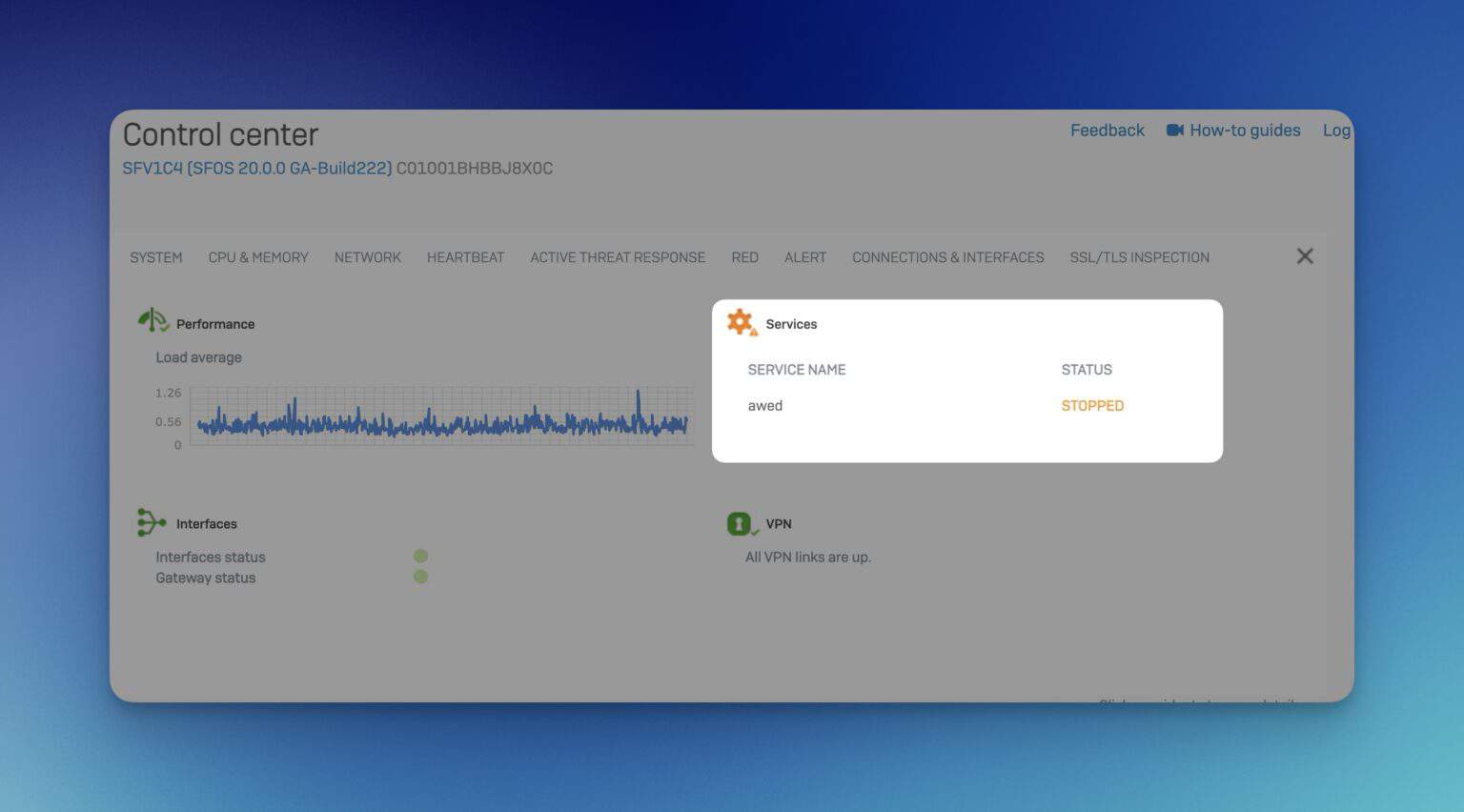 Sophos Firewall Feature Request 2024