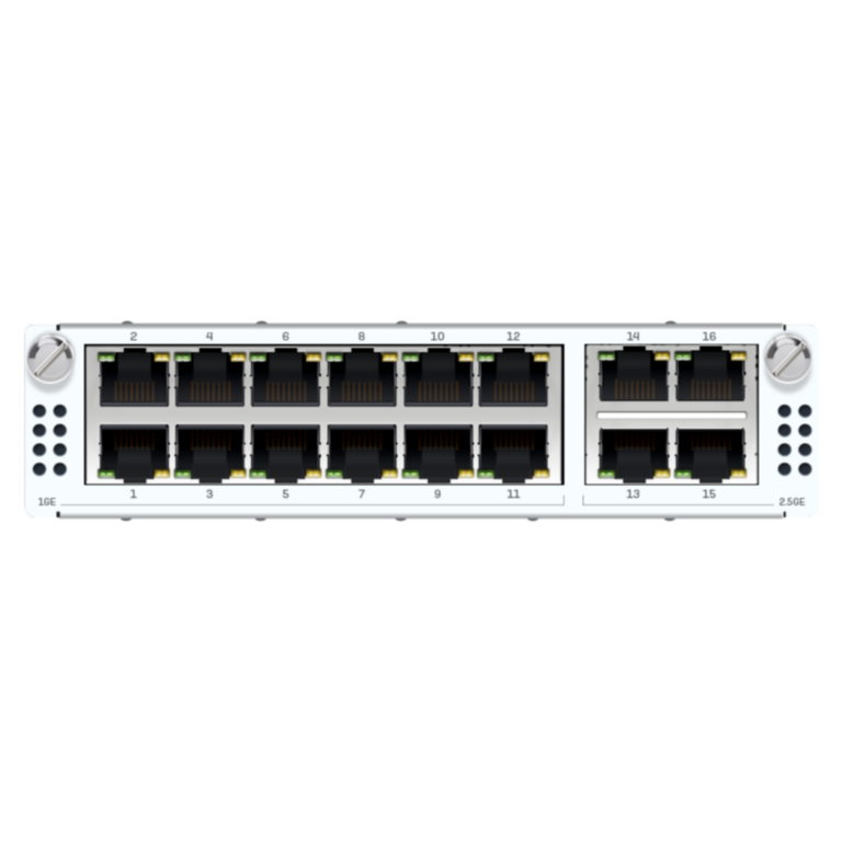 Sophos FleXi Port Module - 4 port 2.5GbE copper + 12 port GbE NFP ...