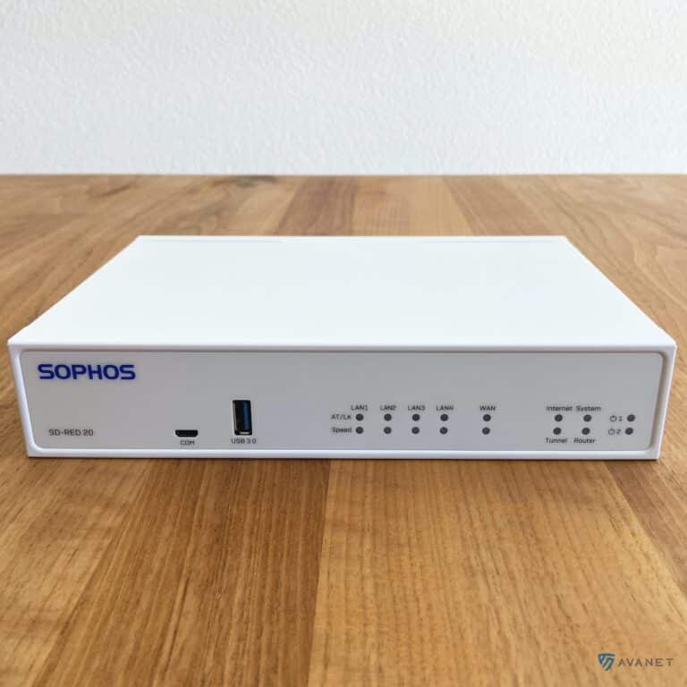 Sophos SD-RED 20 Appliance [R20ZTCHMR] - Avanet
