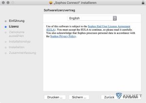 Install Sophos Connect Client on macOS