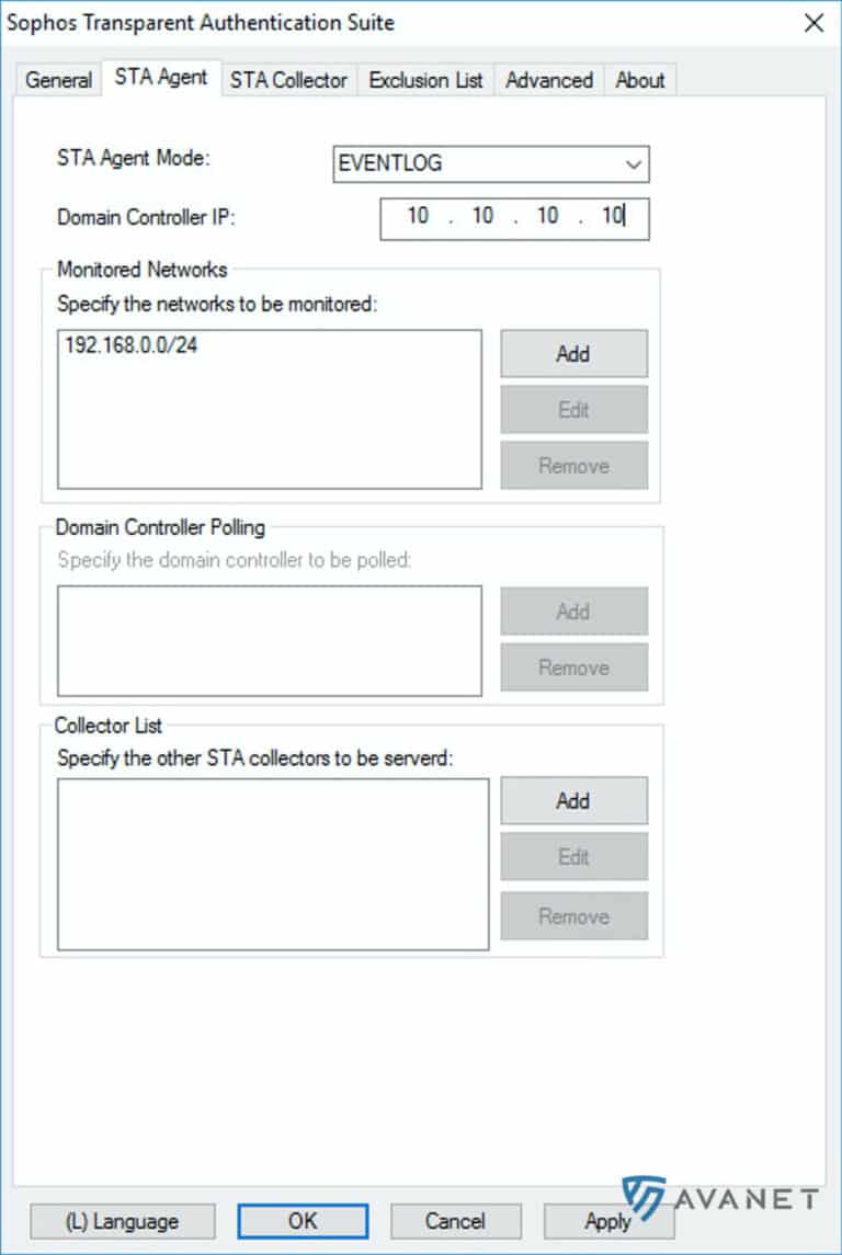 Setting up STAS on a Sophos Firewall (SFOS)