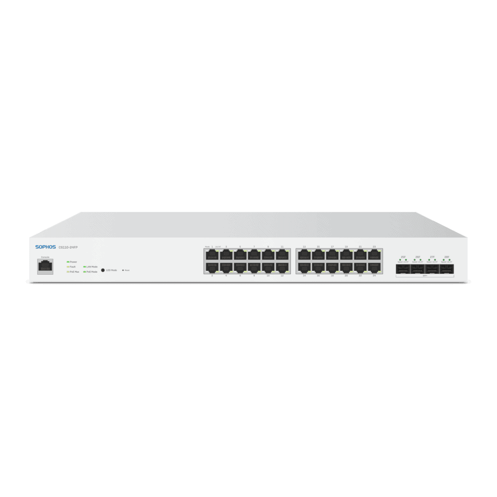 Sophos Switch CS110-24FP - 24 port with Full PoE [C12CTCHEU] - Avanet