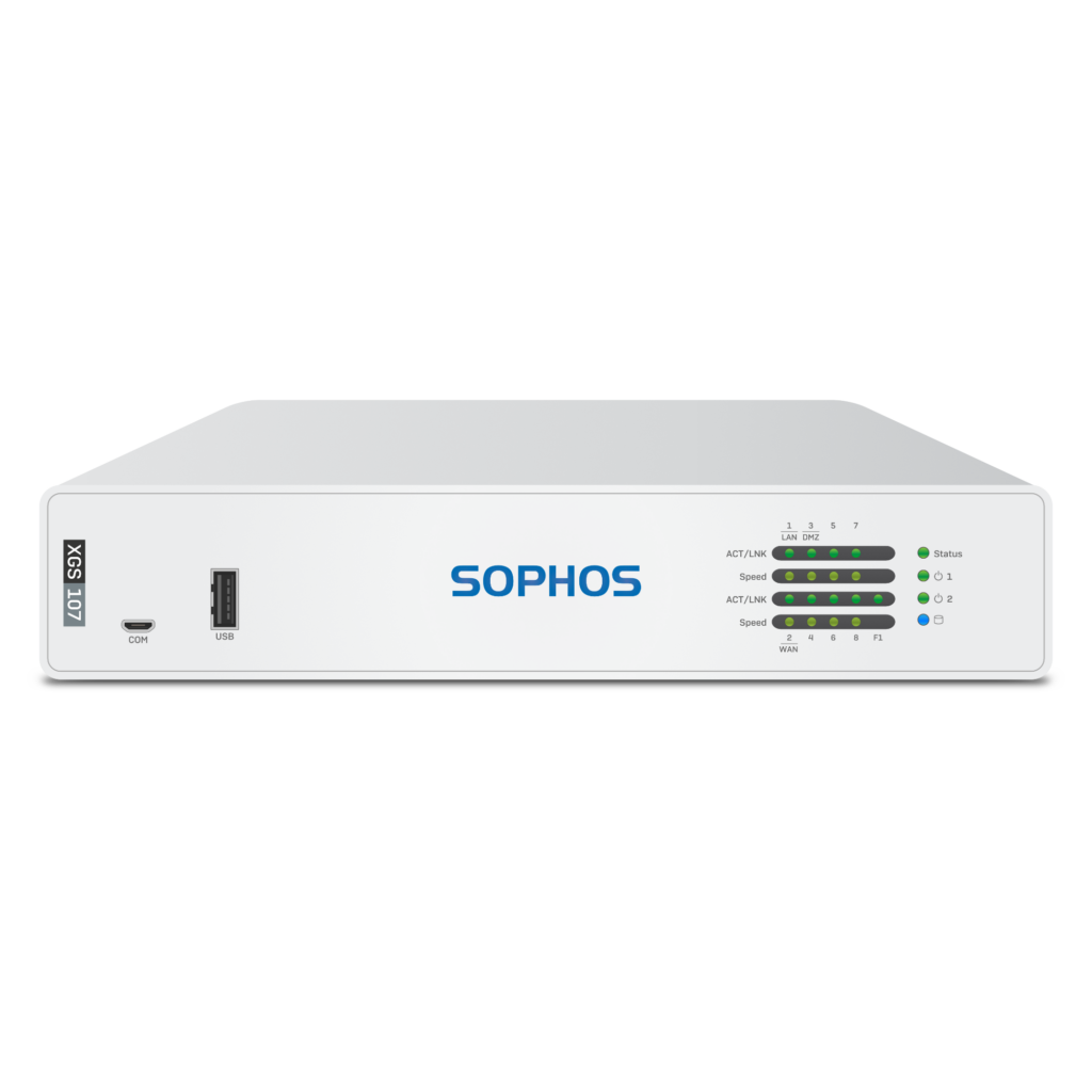 Sophos XGS 107 Firewall Hardware Appliance [XA1ZTCHEU] - Avanet