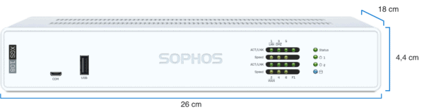 Sophos XGS 108 Firewall Hardware Appliance [XG108Z00ZZPCEU]