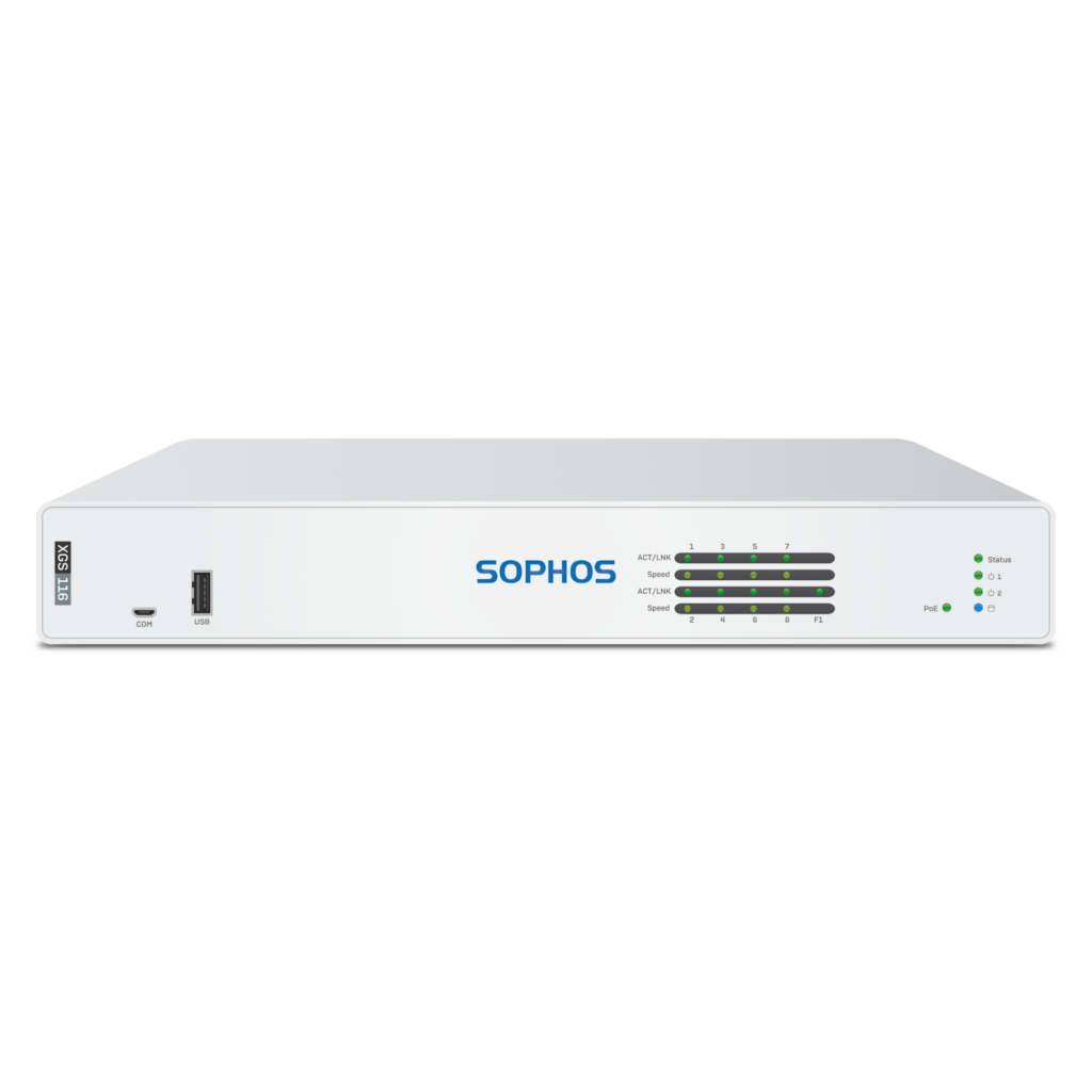 Sophos XGS 116 Firewall Hardware Appliance [XA1BTCHEU] - Avanet