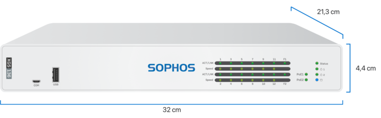Sophos XGS 136 Firewall Hardware Appliance [XA1DTCHEU] - Avanet