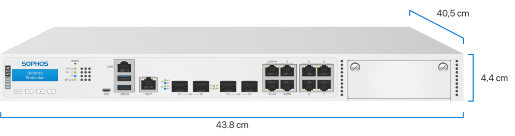 Sophos XGS 3100 Firewall Hardware Appliance [XG3ATCHEUK] - Avanet